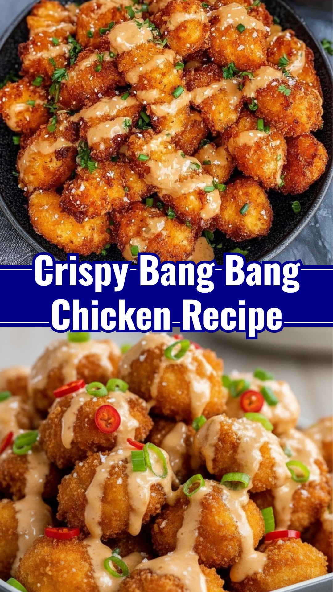 Homemade Crispy Bang Bang Chicken: Quick Dinner Party Appetizer ...